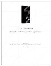 En Subject Pdf C Module Templated Containers Iterators