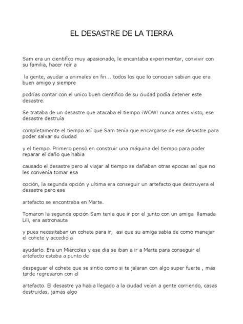 Cuento De Ciencia Ficcion Pdf