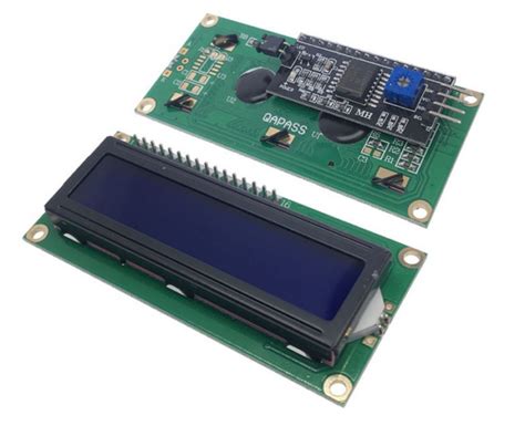 Lcd X Blue Con Mudulo I C Teknomovo