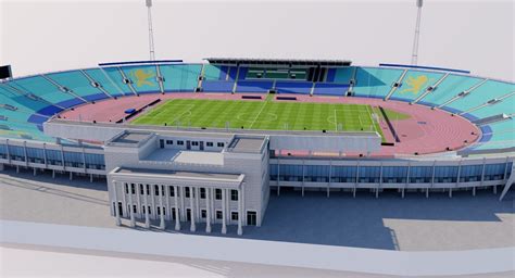 Vasil Levski National Stadium Sofia Bulgaria 3d Model Cgtrader