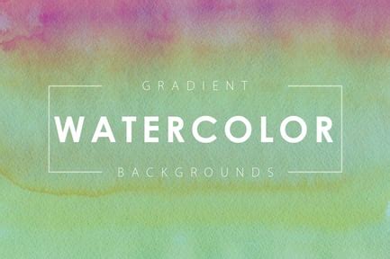 16 Watercolor Gradient Backgrounds Backgrounds Ft Background