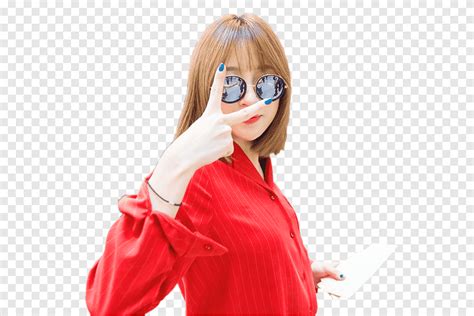 하나 여자 서 평화 손 기호 만들기 Png Pngegg