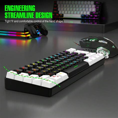 Kit Mouse Per Tastiera Usb Tastiera Per Computer Retroilluminata Rgb