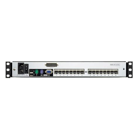1 local remote share access 8 port multi interface cat 5 dual rail lcd