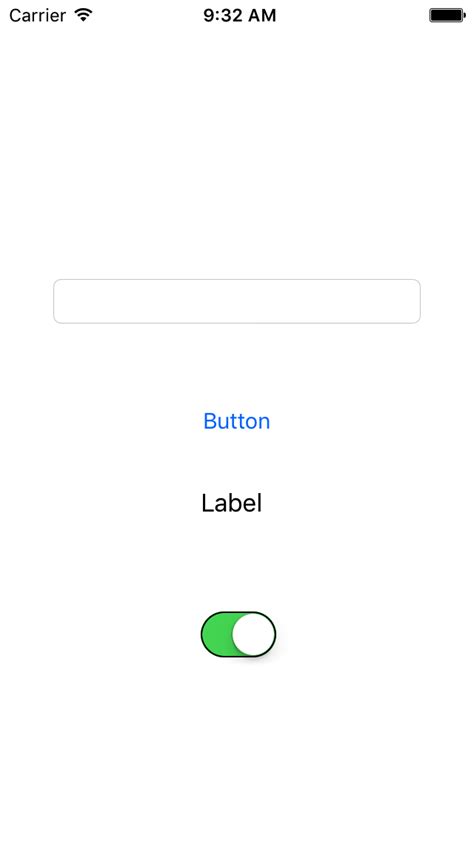 Ios Make Uiswitch Border Width Smaller Stack Overflow