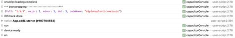 Safari Web Inspector Logging User Script Instead Of The App Javascript
