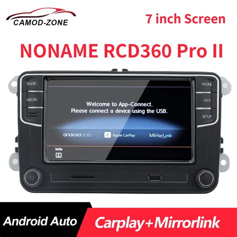 New RCD360PRO 2 MIB Carplay Car Radio 7 Inch Screen Android Auto