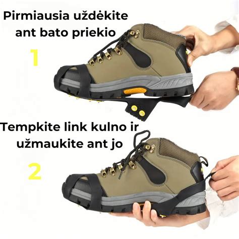 Batų Apsaugos Nuo Slydimo Pardu