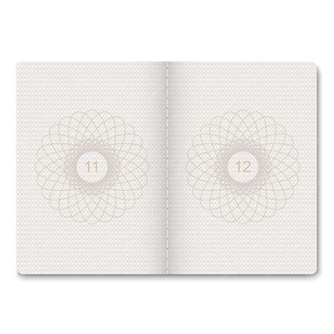 Premium Vector Realistic Passport Blank Pages For Stamps Empty Passport With Watermark