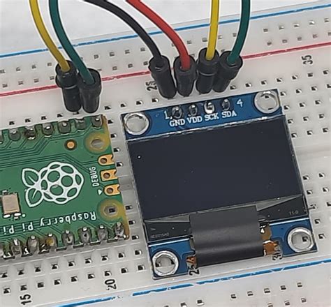 Add An Oled Display To Raspberry Pi Pico With Micropython