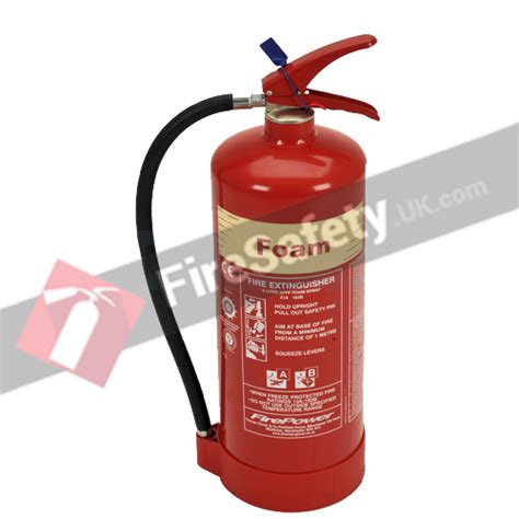 Firepower 9 Litre Cartridge Operated Afff Foam Fire Extinguisher