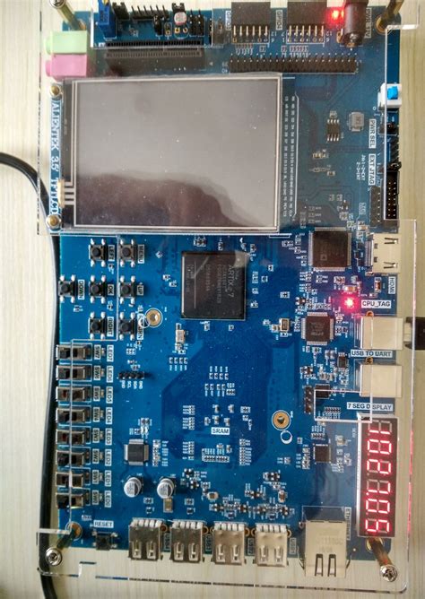 Xilinx Risc V Board Tutorial Digital Clock Comprehensive Design