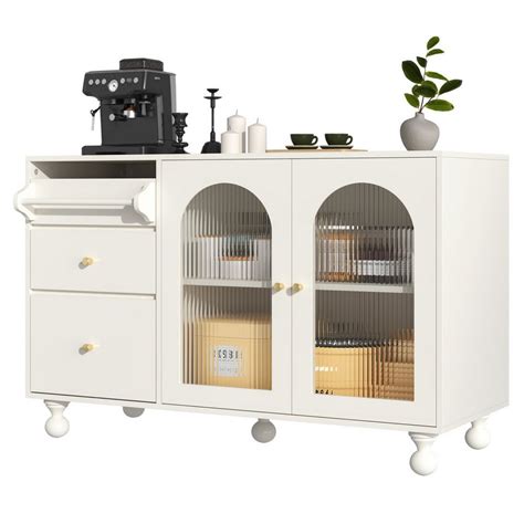 Okwish Sideboard Aufbewahrungsschrank Mit Ausreichend Stauraum Kommode