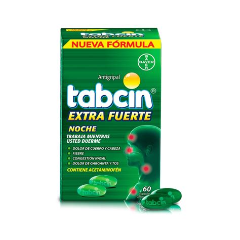 Tabcin Extra Fuerte Noche X 60 Caps Disfarmell
