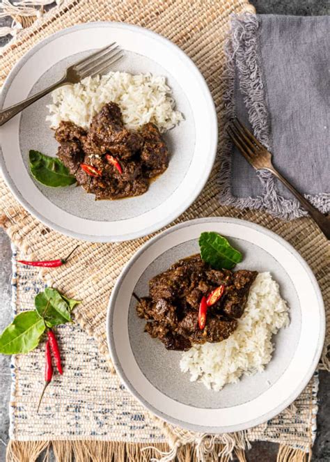 Beef Rendang Curry Silk Road Recipes
