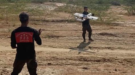 ငါန်းဇွန်မြို့နယ်အတွင်း စစ်ကြောင်းထိုးရန်လာသည့် စစ်ကောင်စီ တပ်သားများကို ဒရုန်းဖြင့် လိုက်လံ