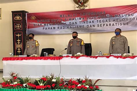 Kapolda Minta Anggotanya Serius Laksanakan Tugas Siwalima