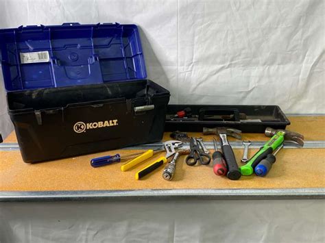 Assorted Tools In Toolbox One Clip Missing On Toolbox Coastal Downsizing LLC