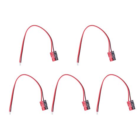 5 Pcs Extension Cable Sturdy Durable Widely Application Power Supply