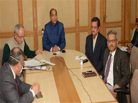 Chief Minister Jai Ram Thakur Takes Stock Of Situation
