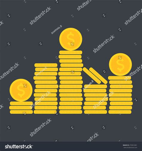 Coins Flat Over 416 337 Royalty Free Licensable Stock Vectors And Vector Art Shutterstock