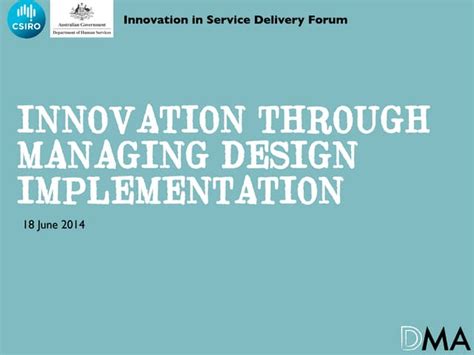 innovation through managing design implementation 4 principles for