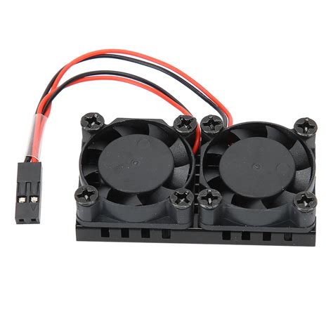 Cooling Fan For Raspberry Pi 4b Board Dual Heatsink Module Thermal