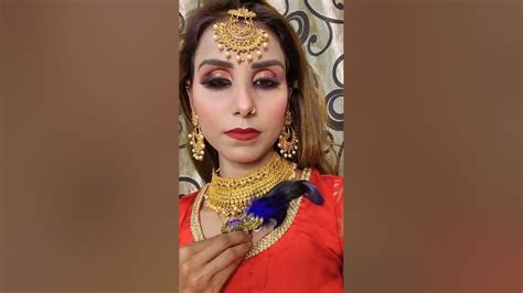 Red Hot Makeup Look Summer Makeup Self Bridal Makeup Makeup Youtube