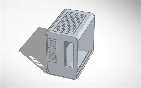 3d Design Raijintek Thetis For Raspberry Pi Body Only Tinkercad