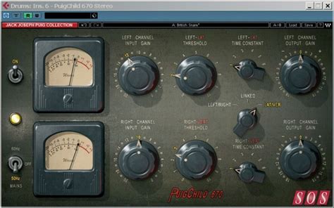 Waves Jjp Collection Audio Time Constant Mid
