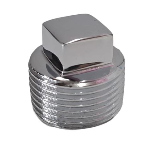 Plug Rosca Macho Cromado Cromado MadeiraMadeira