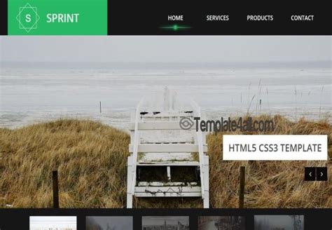 Modern Blue Portfolio Css Template