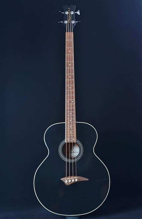 Dean Playeab Playmate Acoustic Bass 2007 Black Reverb