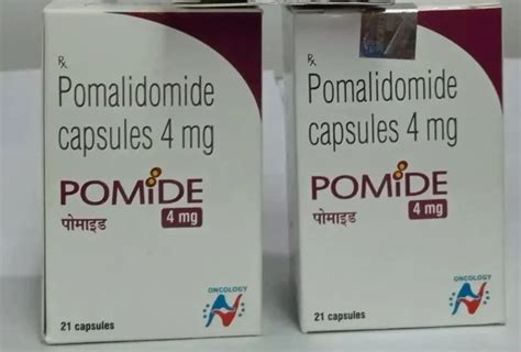 Pomide Pomalidomide 4mg At ₹ 16062bottle Pomalidomide In Nagpur