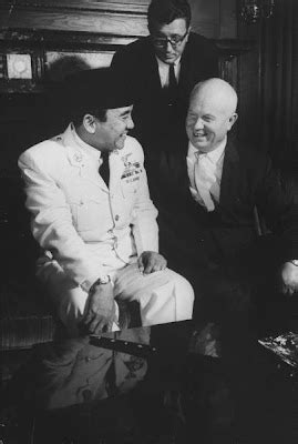 Indonesia Zaman Doeloe Soekarno Dan Nikita Khrushchev Di New York