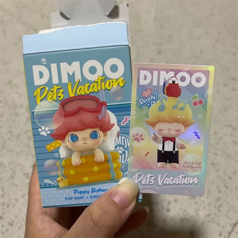 WTS POPMART X DIMOO PETS VACATION SECRET Hobbies Toys Toys