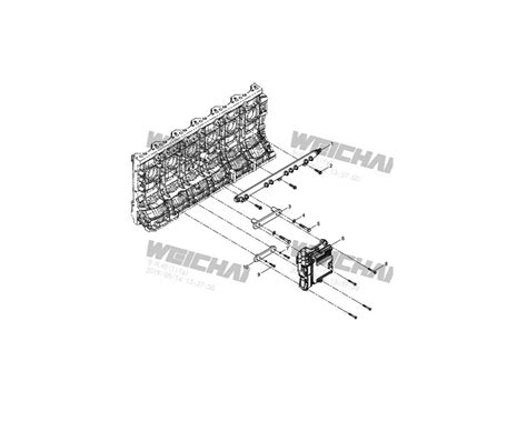 Faw Jh6 460 Truck Engine Assembly Common Rail System Assembly 1000410