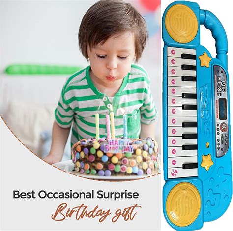 Piano De Teclado Musical Para Ni Os Con Bater A De Teclas Para Ni Os Con Canciones