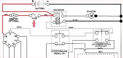 Ignition Switch Wiring Diagram For Lawn Mower