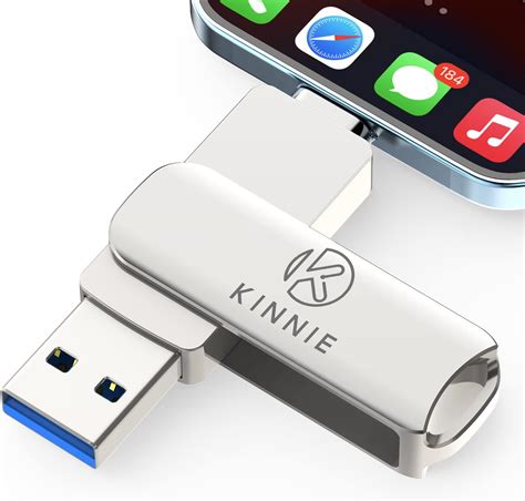 KKINNIE USB Stick Voor IPhone 256 GB High Speed USB 3 0 Photo Stick