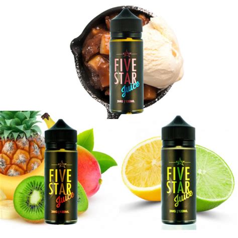 Five Star Juice Bundle 120ml Vape Offers