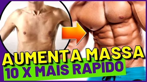 COMO GANHAR PESO E MASSA MUSCULAR 5 DICAS PARA GANHAR PESO E MASSA