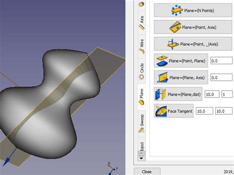 Datum Plane Tangent To Surface FreeCAD Forum