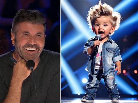 Emotional Impact Simon Cowell Pressed The Button Knelt Down And