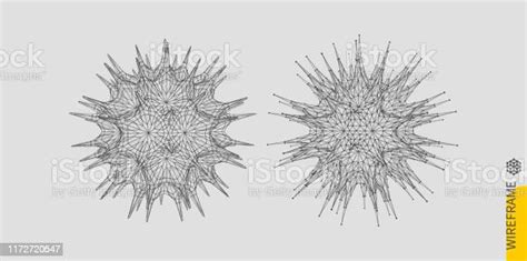 연결된 선과 점이 있는 구입니다 추상 분자 그리드 크리스탈 화학 생물학 의학 또는 기타 과학을위한 3d 벡터 그림 0명에 대한 스톡 벡터 아트 및 기타 이미지 Istock