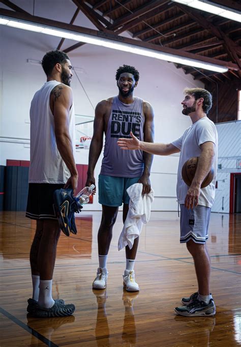 Embiid Looking Slim With Drew Hanlen Rsixers