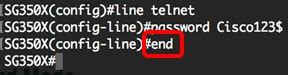 Configure Password Settings On A Switch Through The Command Line Interface CLI Cisco