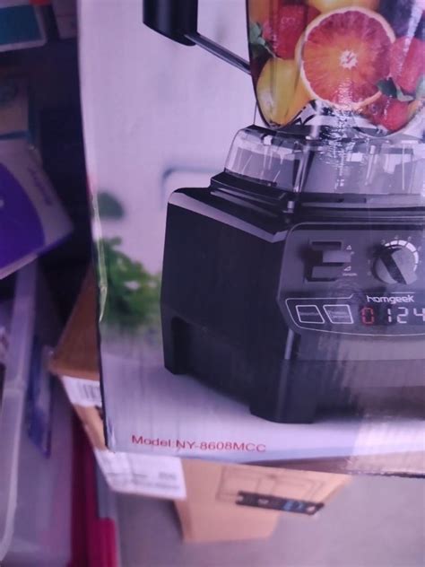 Homgeek Blender Ny 8608mcc Tv And Home Appliances Kitchen Appliances