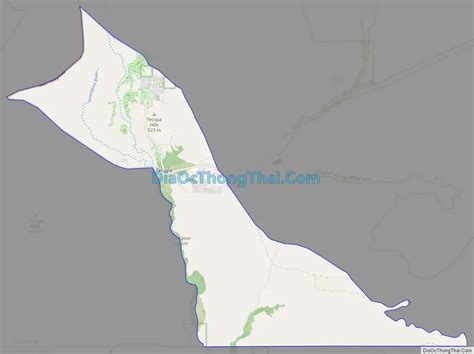 Map Of Tecopa Cdp Thong Thai Real