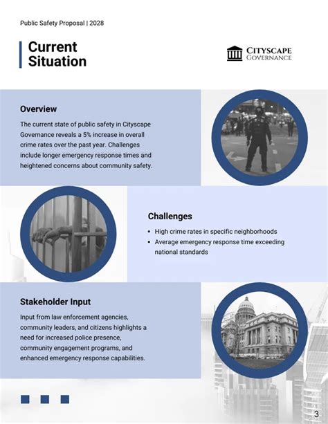 Public Safety Proposal Template Venngage